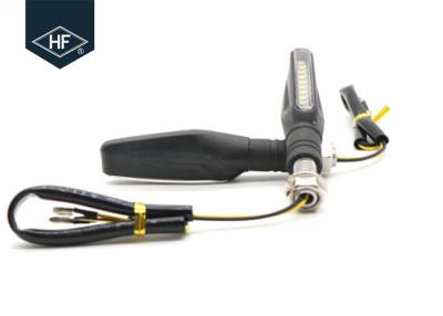 China ABS Sequential Flowing Motorcycle Signal Lights , Water Running Motorcycle Safety Lights for sale