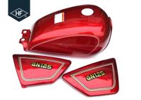 中国 Size標準的なGN125 Other Motorcycle Parts Custom Color Iron 9L Motorcycle燃料タンク 販売のため
