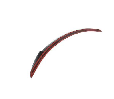 Cina fibra Wing Spoiler For Tesla del carbonio del diruttore della coda modificata 119cm in vendita