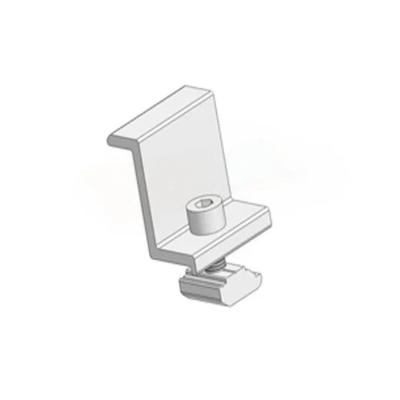 China Residential Solar Panel End Clamp Installation Roof And Ground Mounting for sale