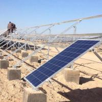 China Residential Solar PV Mounting Brackets Racking Ground Mounted Solar Panel Holder for sale