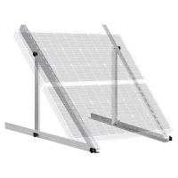 China Adjustable Angle Solar Panel Tilt Brackets Rooftop Installation for sale