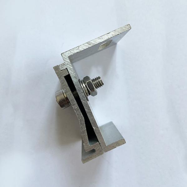 Quality PV Solar Panel Clamp Mount Aluminum Solar Roof Mounting Clamp for sale