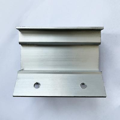 China Silver PV Module Clamps Corrosion Resistance Solar Mounting Clamp Lightweight for sale