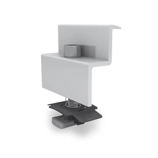 Quality Customized Mid Clamp And End Clamp Fits Solar Panels Mounting Structure for sale