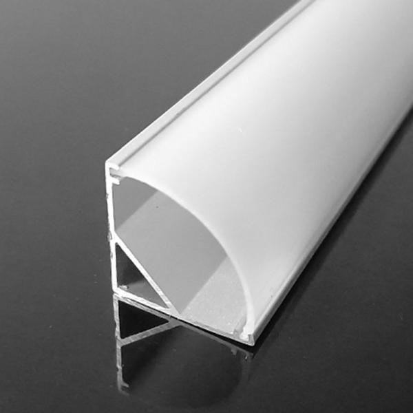 Quality Aluminum Alloy Lamp Lighting Fixture Groove Easy Screw Fixing Design for sale