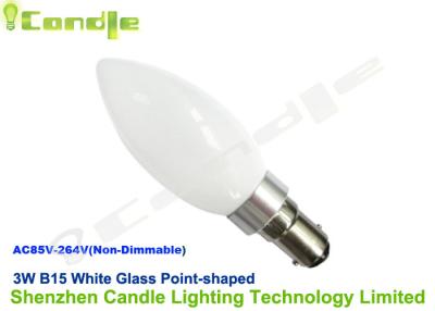 China 240lm Wide Range Voltage High Lumen Led Bulb 3 Watt 2200k 2400k 6500k  , No UV for sale