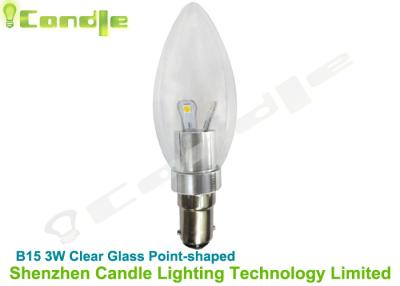 China 70Ra 5630 Smd Commercial High Lumen LED Bulb 3 w B15 For Closet , Indoor Place for sale
