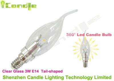 Cina 360 gradi E14 Dimmable hanno condotto la lampadina 2200K - 6500K 230v della candela in vendita