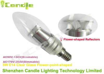 Cina Il chip Dimmable residenziale di Epistar ha condotto le lampadine 5watt, della candela la durata della vita lunga 50000H in vendita