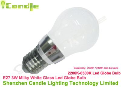 China Milky White Glass High Lumen Led Bulb 3w 280lms Led Bulb 360 Degree for sale