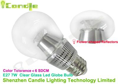 China Globe 7 watt 750lm High Lumen Led Bulb Clear Glass Ra>90 Ce Emc Rohs Approved for sale