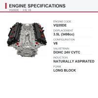 China VQ35DE Engine Assembly for sale
