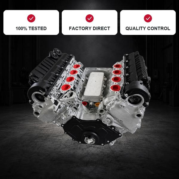 Quality Land Rover 5.0L V8 AJ133 508PN Petrol Engine Assembly Long Block for sale