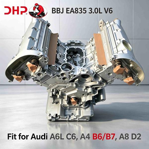 Quality EA835 BBJ Engine Long Block Assembly for Audi A4 B6 A6 C5 A8 D3 3.0 V6 30V Petrol Engine Replacement 162 kW Motor for sale