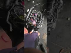 Crankshaft rotation test for used full engine EA888