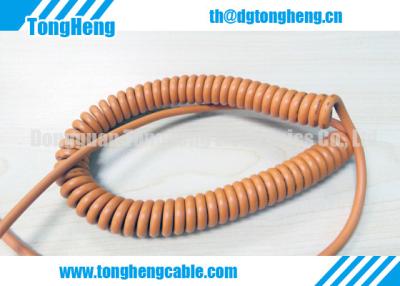 China Space Saver Strong Recovery Flex Coil Spiral Cable for sale