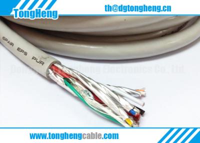 China Special PVC Sheathed 1Pair/2C Customized Shielded Plenum Rated CM Cable for sale