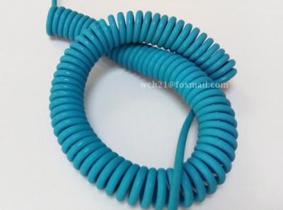 China UL20413 TPU Sheathed Control Box Spiral Cable for sale