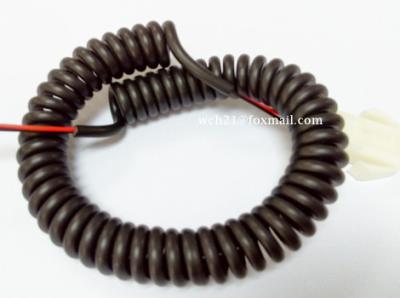 China UL20318 TPU Household Appliance Curly Spiral Cable for sale