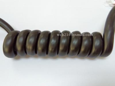 China UL20234 PUR Automatic Device Spiral Cable for sale