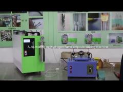 De roterende Oxyhydrogen Ampul die van het Vlamglas Machine Semi Automatisch verzegelen