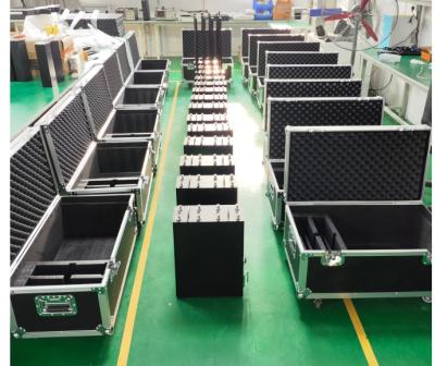 China Portable Light Backpack Drone Jammer RF High Gain Omni Antenna drone radio frequency jammer HS102B-PC-I for sale