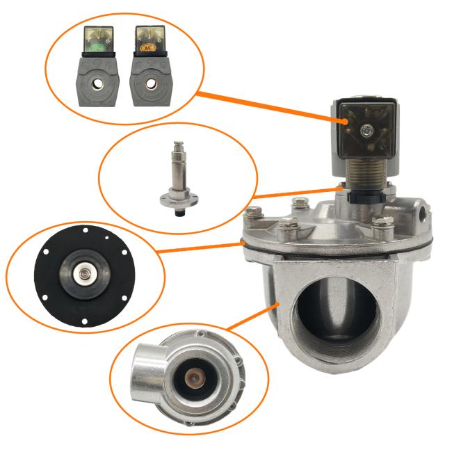 Deconstruction Of CA35T Electromgnetic Diaphragm Pulse Valve:
