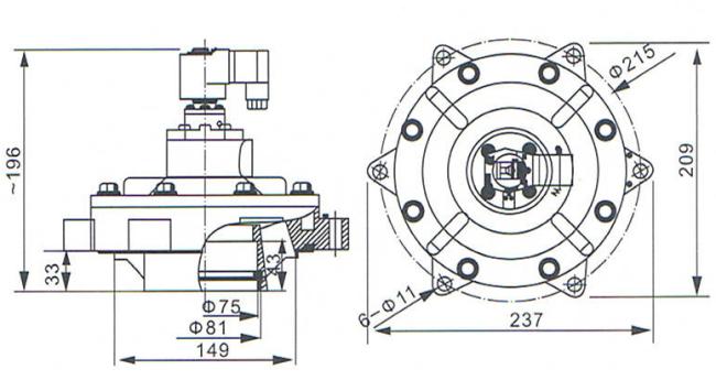 Overall Dimension CA62MM