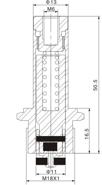 Dimension of BAPC213043044 Armature Assembly: