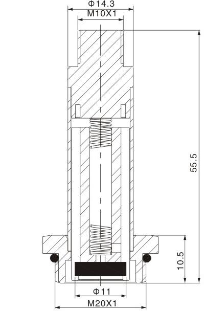 Dimension of BAPC214338039 Armature Assembly: