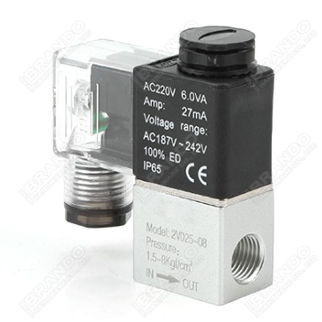 3V1-06-DC24V Airtac Type Pneumatic Solenoid Valve 3 Way 24V DC 1