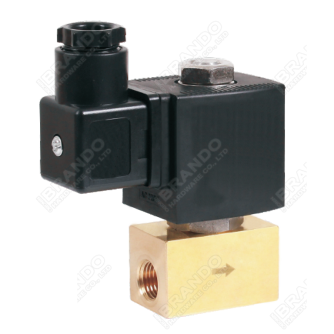 Parker Type 321H35 1/2'' 40 Bar High Pressure Solenoid Valve 24VDC 220VAC 8