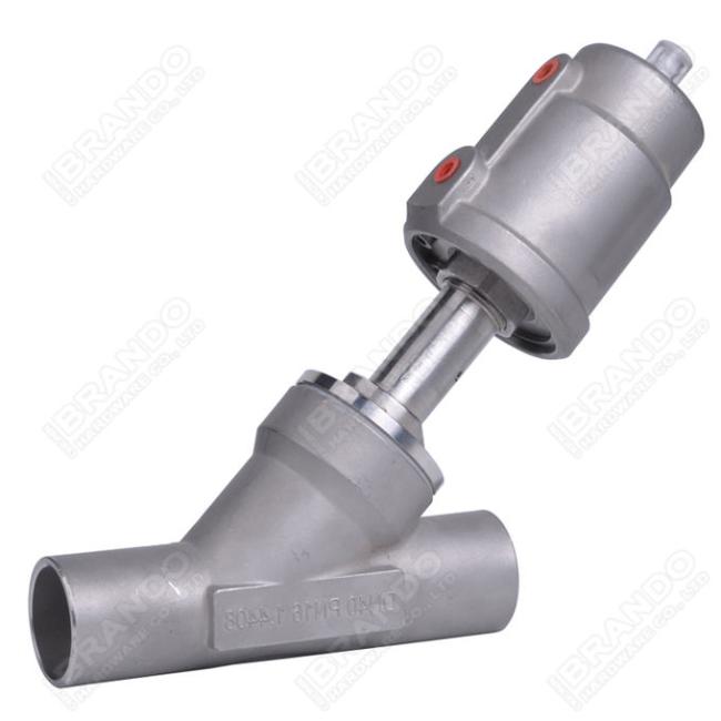 Pneumatic Angle Seat Valve 7