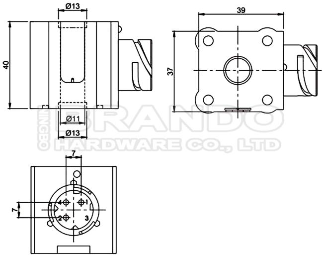 Wabco Type Solenoid Coil For Truck 24VDC 4420012221 4420015221 ...