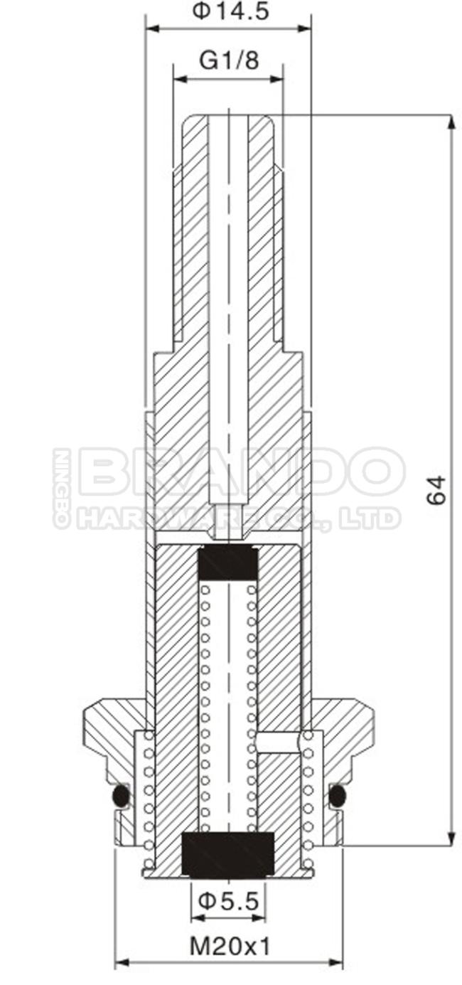 Τύπος 3 σπείρα DZ06 9W 220VAC 1 του Parker βαλβίδων σωληνοειδών μηχανών καφέ τρόπων