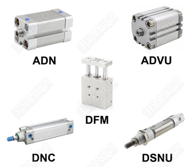Airtac Type HFZ Series Air Pneumatic Parallel Gripper Cylinder 7
