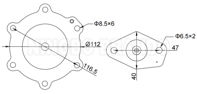 C113443 C113444 K200262 K238866 ASCO Type Diaphragm Valve Repair Kit For 1" SCG353A044 3/4" SCG353A043