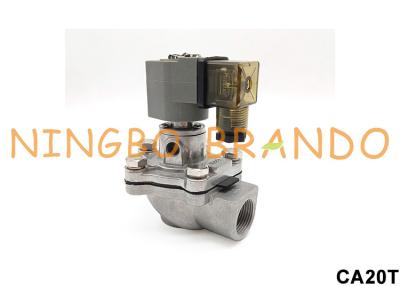 China CA20T Right Angle 3/4″ Dust Collector Pulse Jet Valve 24VDC 220VAC for sale