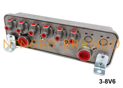 China 3-8V6 Goyen Type Enclosure With 6pcs RCA3D Solenoid Pilot Valve for sale
