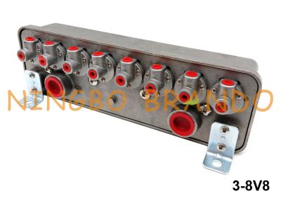 China 3-8V8 Goyen Type 8pcs RCA3D Solenoid Pilot Valve And Enclosure for sale