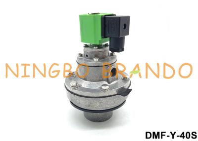 China DMF-Y-40S 1-1/2'' Embedded Dust Collector Valve 220V AC 24V DC for sale