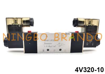 China tipo maneira pneumática 24VDC 220VAC de 4V320-10 Airtac da válvula de solenoide 5/2 à venda