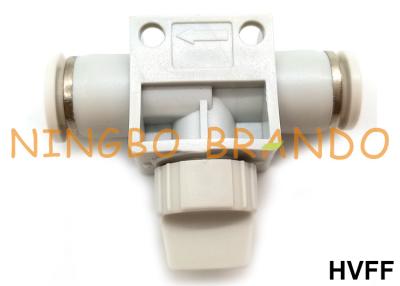 China Empurrar de HVFF rápido conecta um encaixe do controle de Air Pneumatic Flow do controlador da velocidade da maneira à venda
