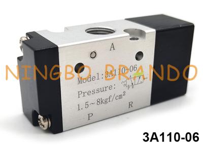 Chine type position pneumatique d'Airtac de la manière 3A110-06 3/2 de la manière 2 de Valve 3 de pilote d'air à vendre