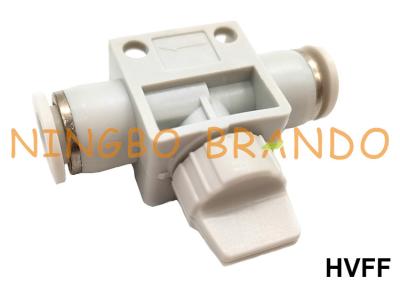 China Empurrar de HVFF rápido conecta um encaixe do controle de Air Pneumatic Flow do controlador da velocidade da maneira à venda