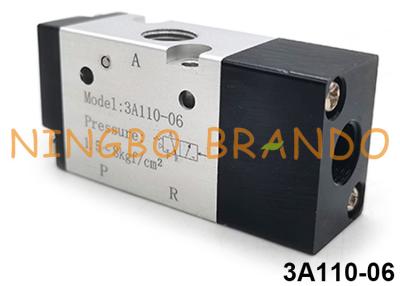 China 3A110-06 3 Vias 2 Posições Airtac Tipo Válvula Piloto de Ar Pneumática 1/8'' à venda