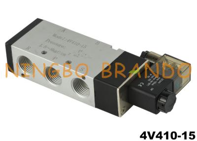 Chine 4V410-15 5/2 Voies 1/2 '' Air Pneumatique Électrovanne 24V DC 220V AC à vendre