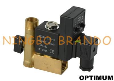 China OPTIMUM Electronic Timer Auto Drain Valve For Air Compressor for sale