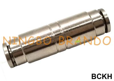 China Brass Union Straight Push In Connect Pneumatic Hose Fitting 1/8'' 1/4'' 3/8'' 1/2'' for sale